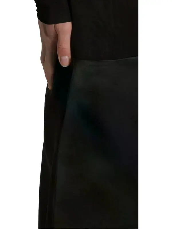 Alberta Ferretti A-line Maxi Skirt - Black
