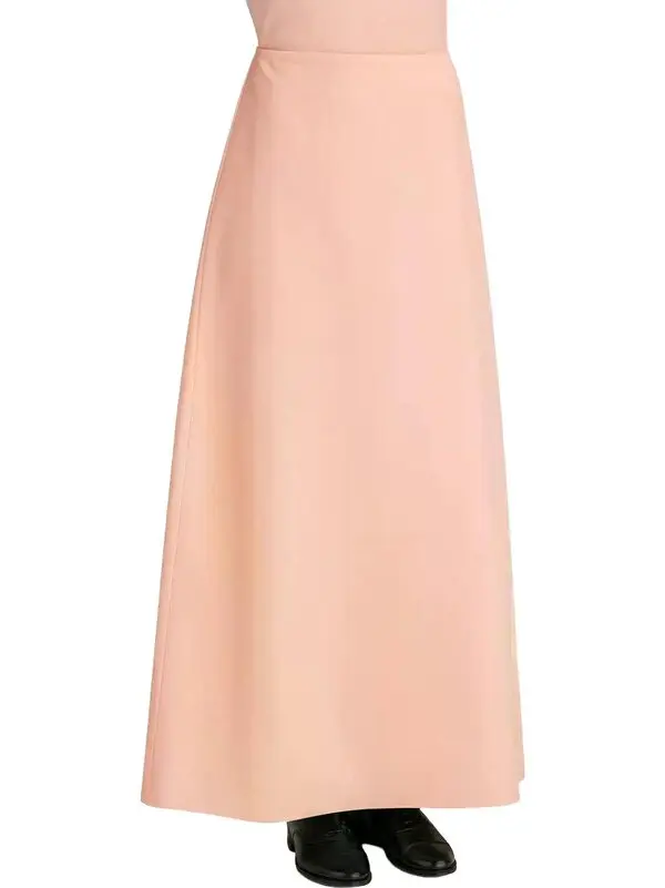 Alberta Ferretti A-line Maxi Skirt - Pink