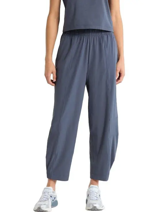 Zella Atlas High Waist Utility Ankle Pants - Navy Armada