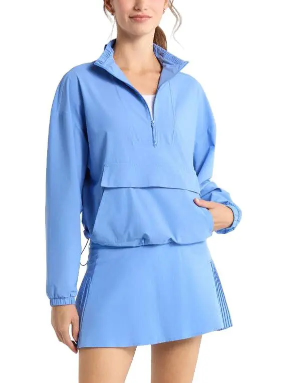Zella Transit Pullover Jacket - Blue Azurite