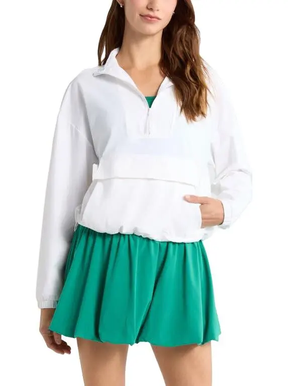 Zella Transit Pullover Jacket - White