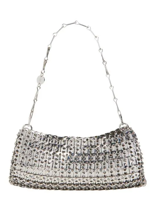 Rabanne East/west Chain Mail Bag - Silver