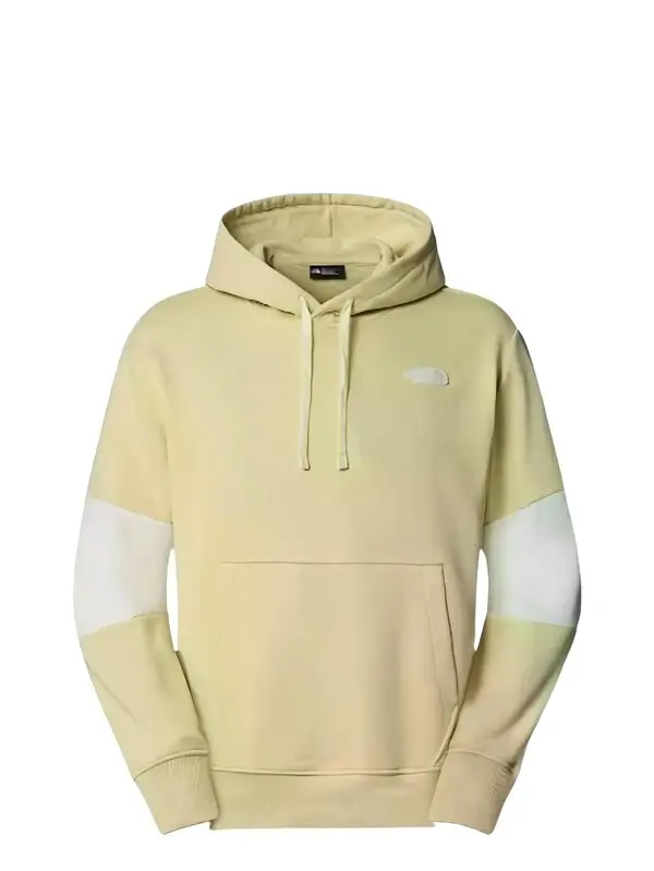 The North Face Colour-block Hooded Sweatshirt - Yellow