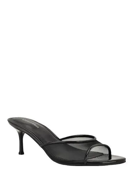 Calvin Klein Vixie Slide Sandal - Blackfalse