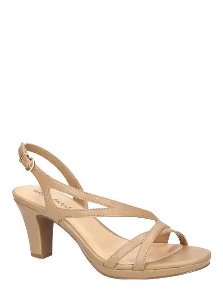 EASY WORKS BY EASY STREET Radiant Slingback Sandal - Nude