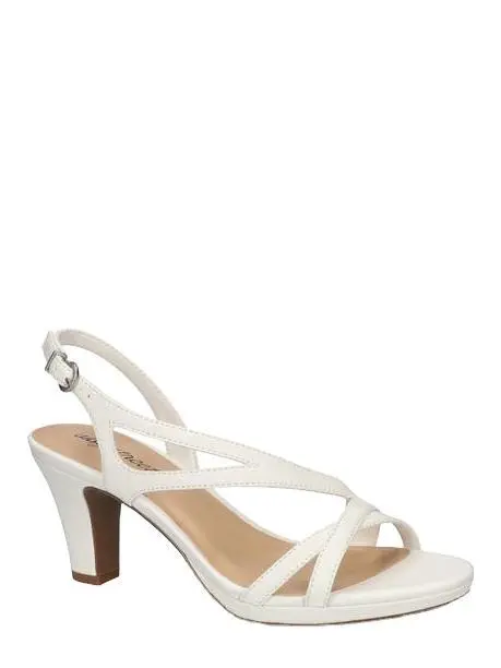 EASY WORKS BY EASY STREET Radiant Slingback Sandal - White