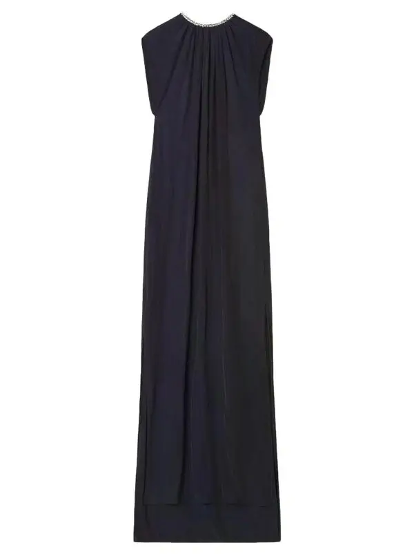 LANVIN Embellished Maxi Dress - Blue