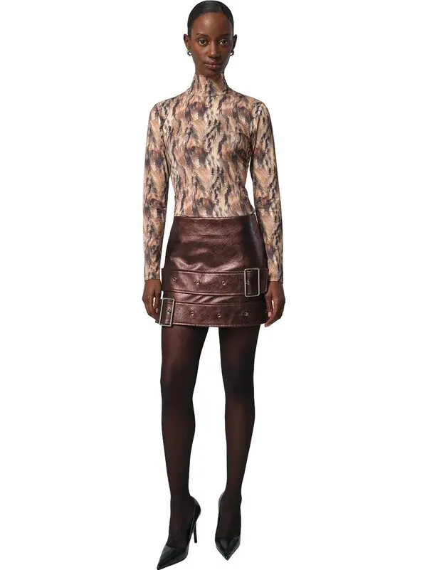 Apparis Freya Wrap Skirt - Bronze