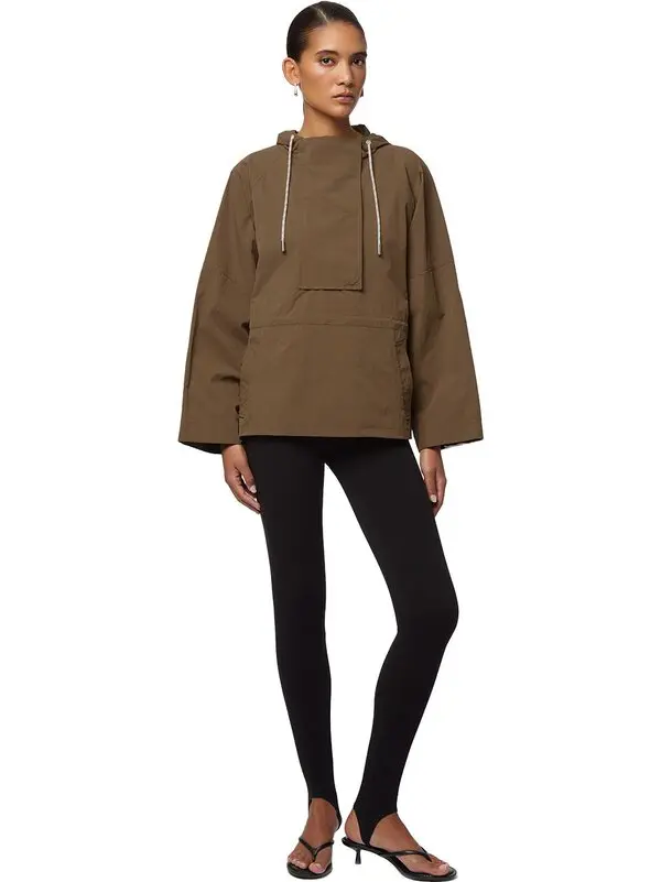 Apparis Sky Hooded Windbreaker - Cedar
