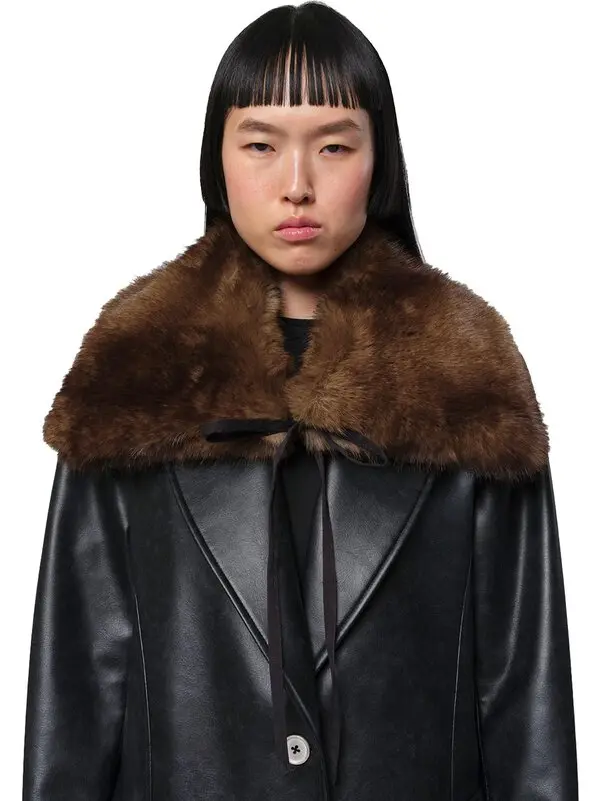 Apparis Eliza Faux Fur Collar - Mink