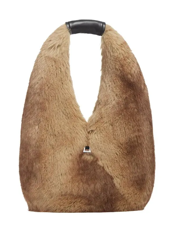 Apparis Colette Faux Fur Shoulder Bag - Blonde Mink