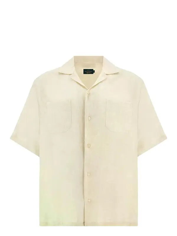 Paul & Shark Pocket Linen Shirt - Neutrals
