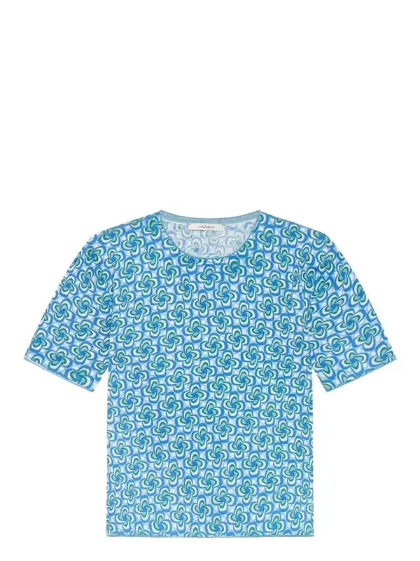 Malìparmi Printed T-shirt - Blue