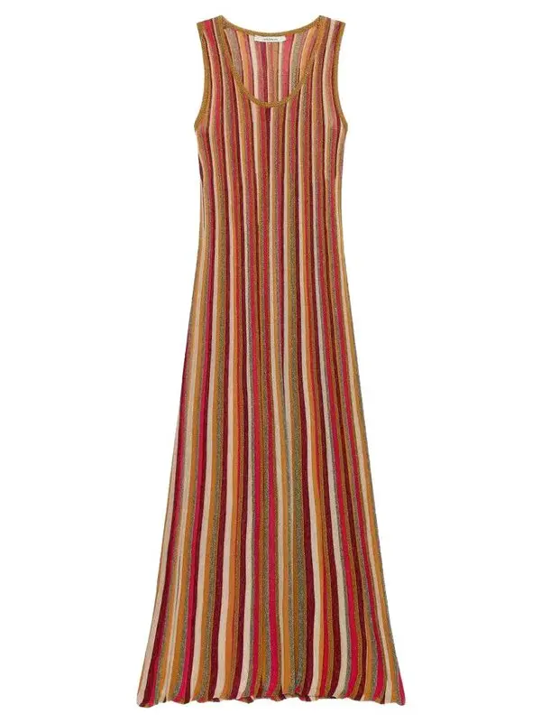 Malìparmi Flexage Striped Dress - Red