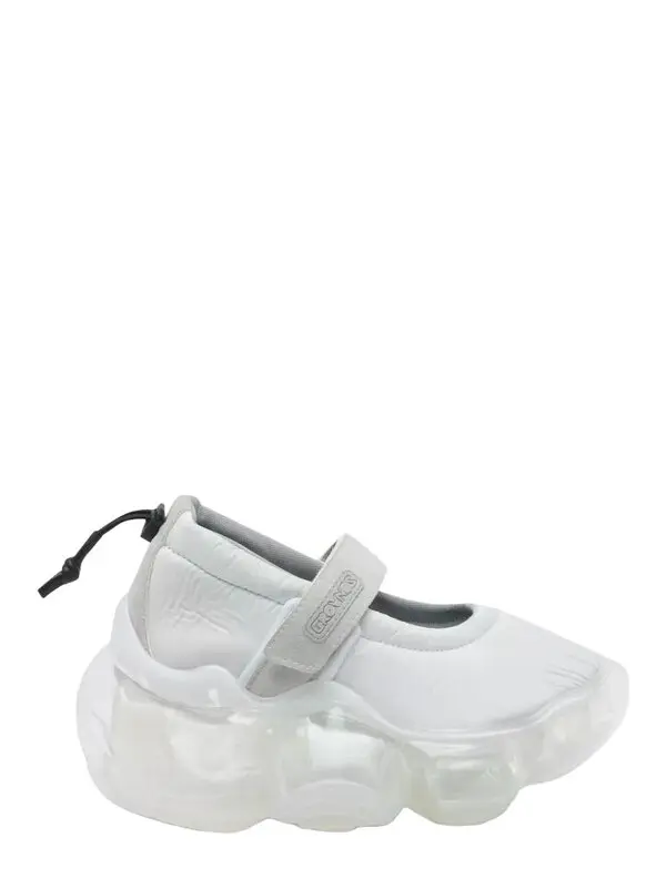 GROUNDS Moopie Round-toe Sneakers - White