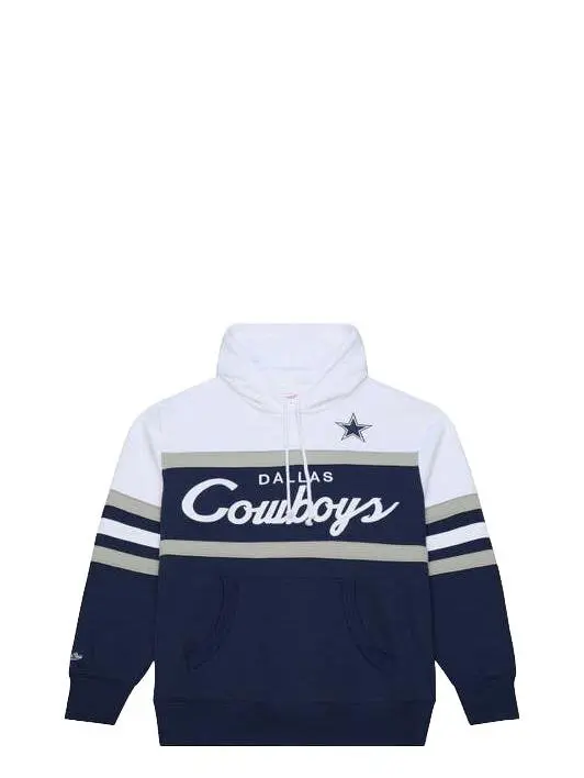Mitchell & Ness Dallas Cowboys Head Coach Hoodie By - Navy