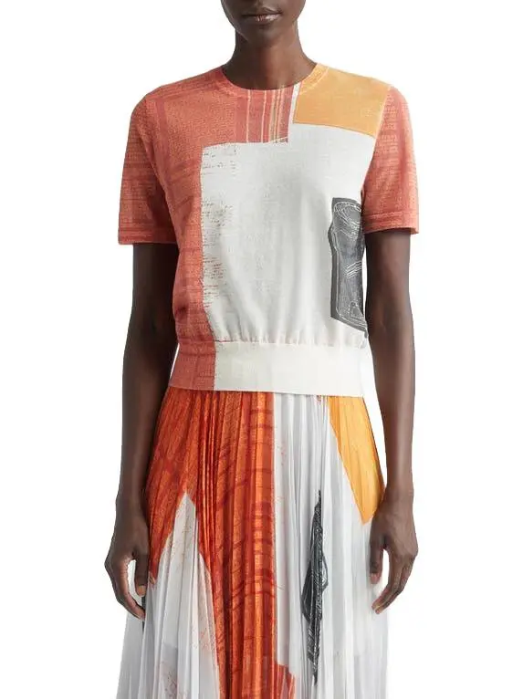JASON WU Collage Print T-shirt - Color To Be Determined