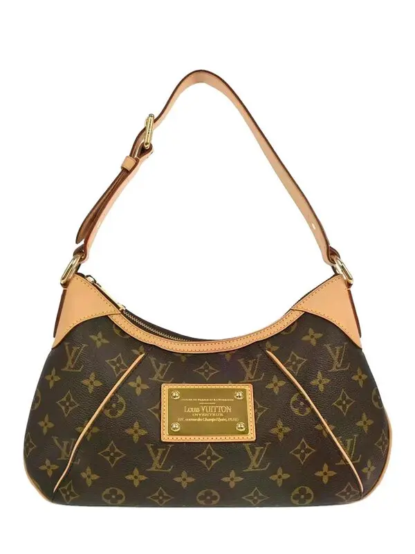 LOUIS VUITTON 2009 Pm Thames Monogram Shoulder Bag - Brown