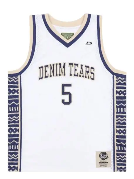 DENIM TEARS Game Jersey - White
