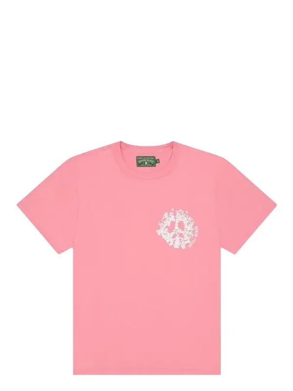 DENIM TEARS Denim University Tee Shirt - Pink