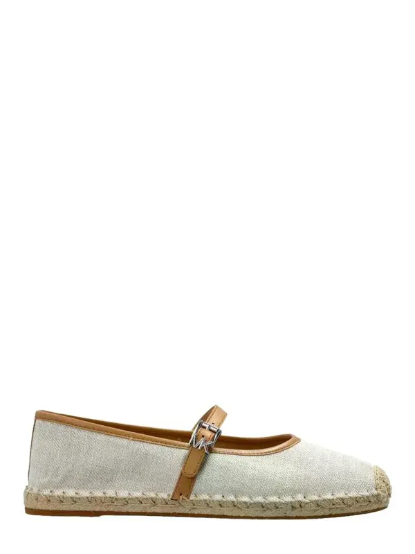 Michael Kors Canvas Ballet Espadrilles - Neutrals