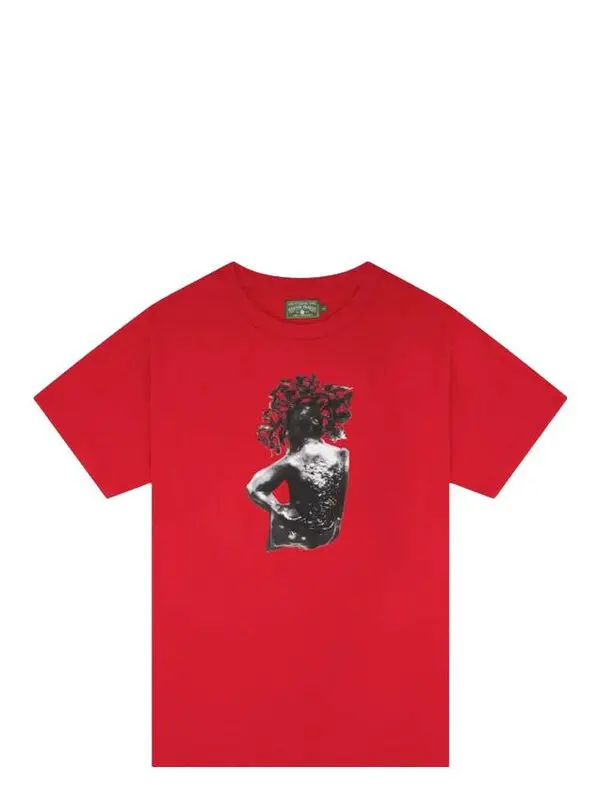 DENIM TEARS X Arthur Jafa Exslave Gordon Tee Shirt - Red
