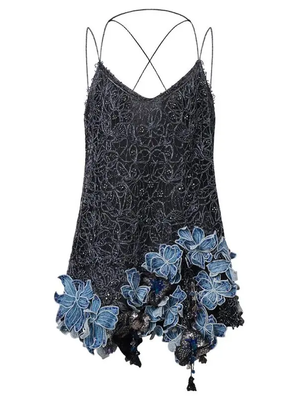 Isabel Marant Oliska Dress - Faded Night