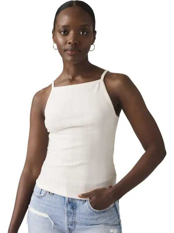 LEVI'S Dry Goods Apron Tank Top - Egret