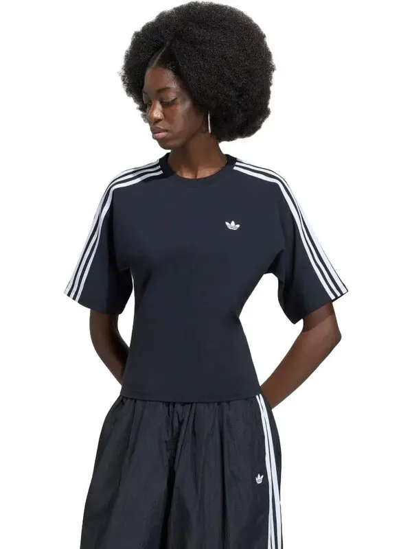 Adidas Slim Short Sleeve Tee - Black