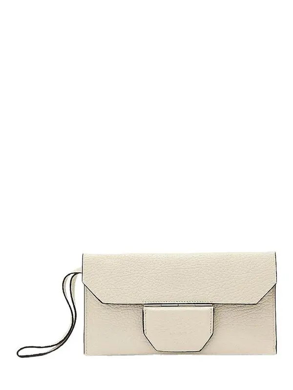 ALLSAINTS Ursa Leather Pouch - Sahara White