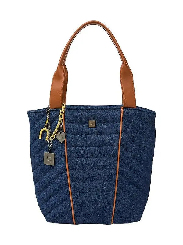 THINK ROYLN High Note Denim Tote - Dark Denim