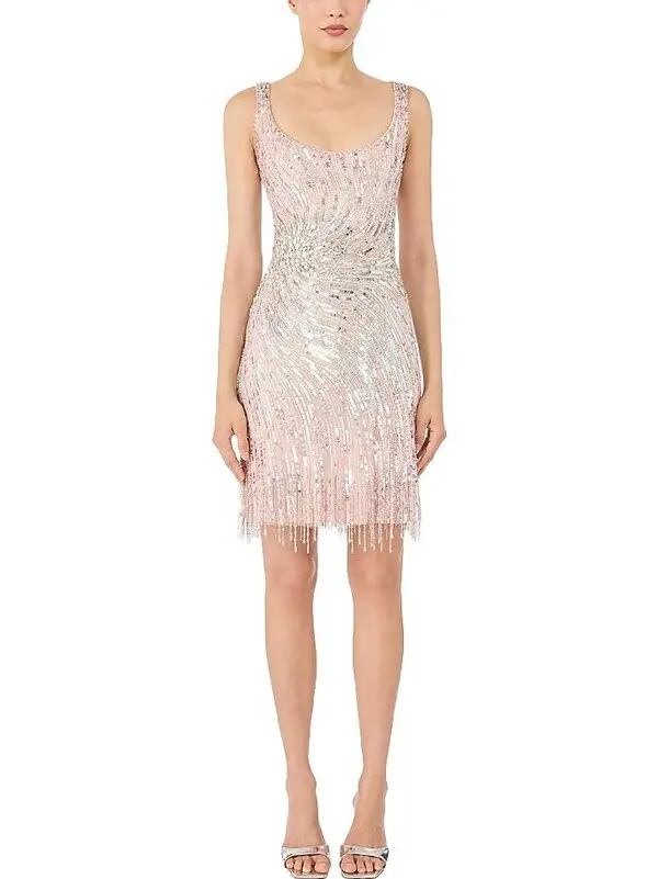 Jenny Packham Sequin-embellished Mini Dress - Sugar