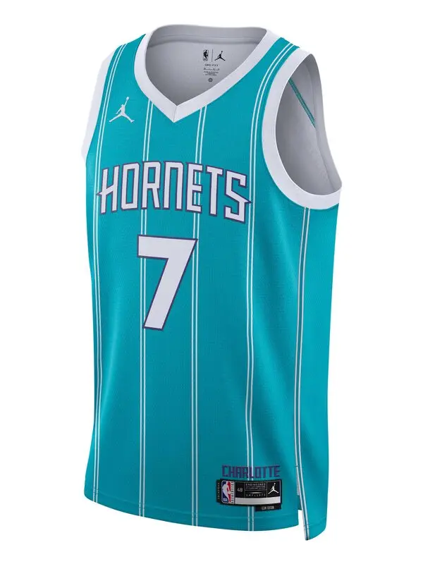 JORDAN Charlotte Hornets Icon Edition Dri-fit Nba Swingman Jersey - Blue
