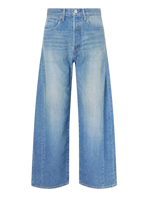 SSSTEIN Wide-leg Jeans - Blue