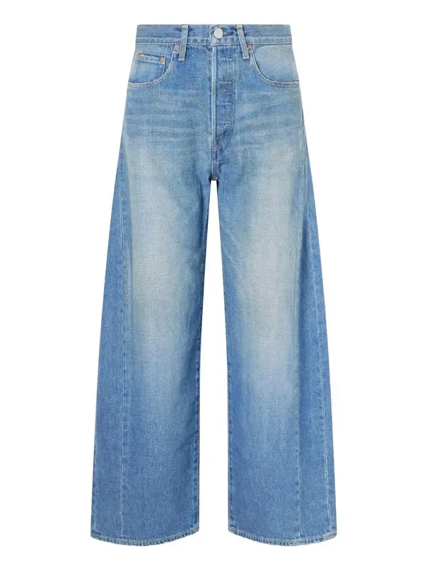 SSSTEIN Wide-leg Jeans - Indigo