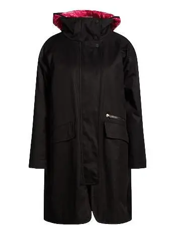 Herno Parka Overcoat - Black