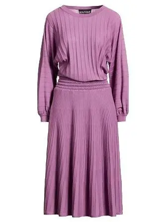 Moschino Flared Maxi Dress - Purple