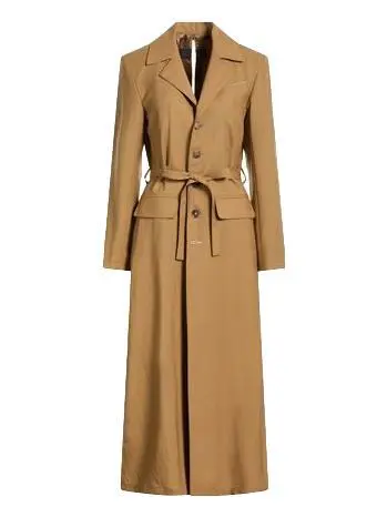 MAISON MARGIELA Virgin Wool Overcoat - Beige