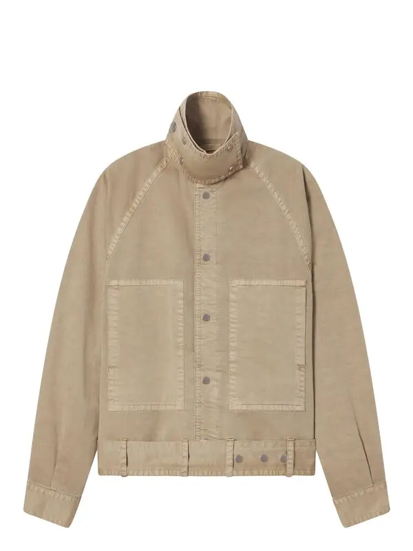 Co Raglan Workwear Bomber - Chestnut