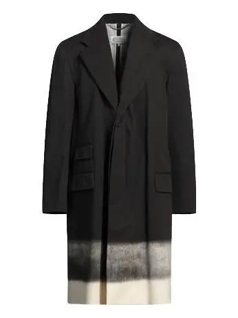 MAISON MARGIELA Gabardine Overcoat - Charcoal