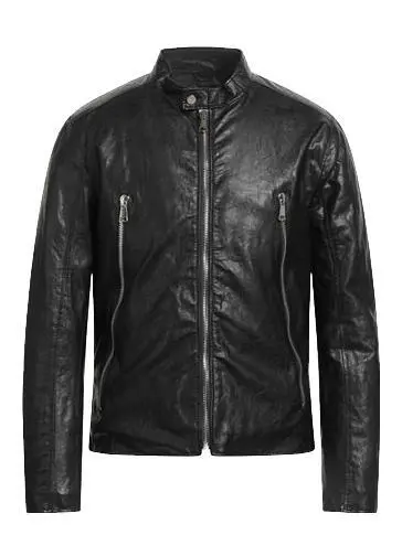 BERNA Jacket In Viscose, Polyester, Cotton, And Metal - Black