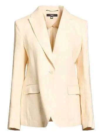 Max Mara Cotton Single-breasted Blazer - Beige