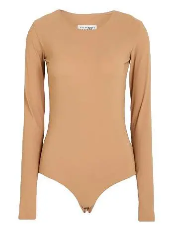 MAISON MARGIELA Bodysuit In Polyamide And Elastane - Beige