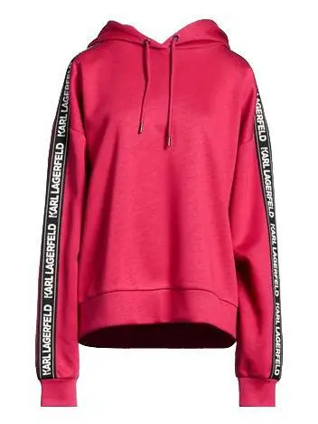 Karl Lagerfeld Sweatshirt In Viscose And Polyurethane - Red