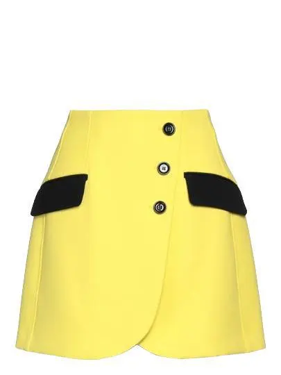 Dolce & Gabbana Mini Flared Skirt - Yellow