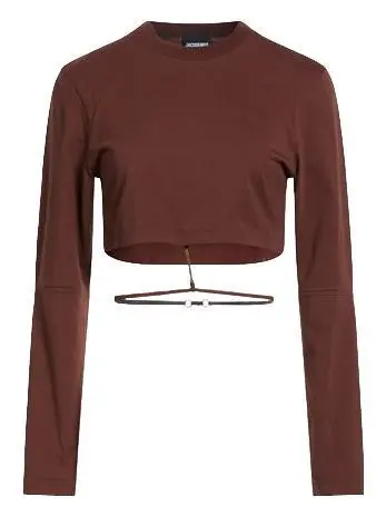Jacquemus Cotton T-shirt - Brown