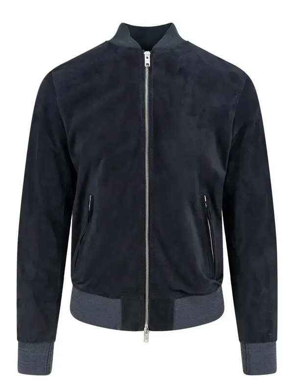 DFOUR Suede Jacket - Blue