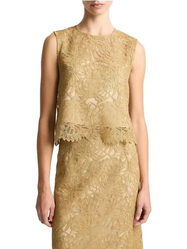Vince Lace Shell - Gold
