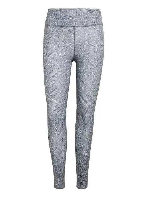 Adidas By Stella McCartney Truepace Running 7/8 Leggings - Green