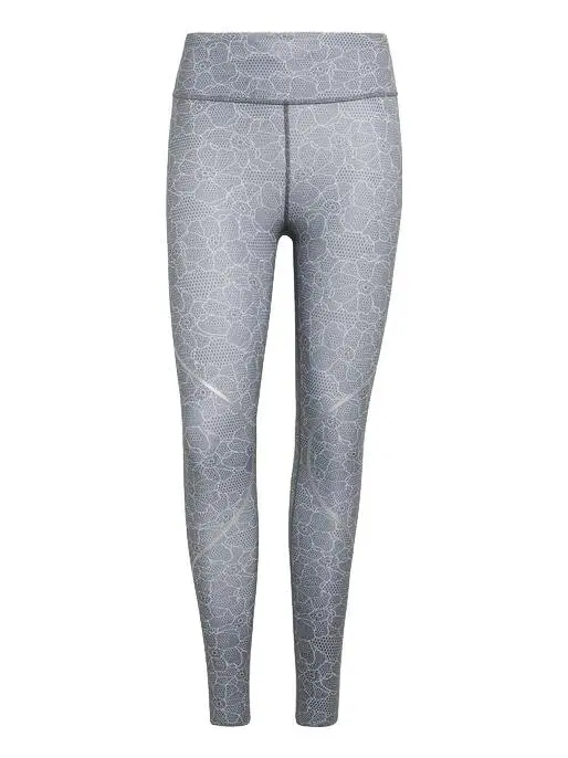 Adidas By Stella McCartney Truepace Running 7/8 Leggings - Green
